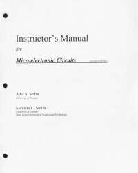 Solution manual for microelectronic circuits by adel sedra 4th edition - solution - Docsity