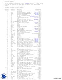 Protocol Numbers-Computer Networking-Handouts - Docsity