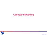 Routing Computer Networks Lecture Slides Slides Computer Networks