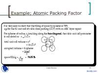 Introduction Part 3-Solid State Physics-Lecture Slides - Docsity