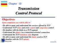 Transmission Control Protocol Part1-Computer Networks-Lecture Slides - Docsity
