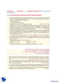 Power Factor-Power Distribution and Utilization-Assignment - Docsity