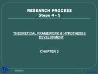 Research Process Part 2-Lecture Slides-Research Methodology | Slides Research Methodology | Docsity