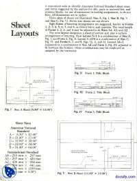 Sheet Layouts-Engineering Drawing and Graphics-Lecture Handout - Docsity