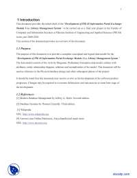 Hospital Management System-Computer Sciences-Project Report - Docsity