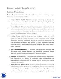 Postmodern Media-Mass Communication and Role of Media-Handout - Docsity