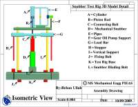 Snubber Test Rig 3D Model Detail I-Modified Engineering Drawing-Lecture ...