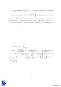 The Kepler Problem Part 4-Classical and Relativistic Mechanics-Lecture Handout - Docsity