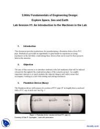 Machines-Fundamentals of Design-Lab Handout - Docsity