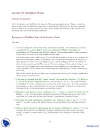 Muddiest Points Part 7-Signal and Systems-Lecture Handout - Docsity