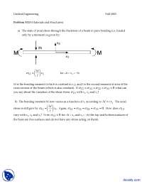 Pin Bar System Part 4-Basic Unified Engineering-Assignment - Docsity
