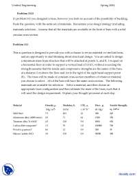 Pin Bar System Part 3-Basic Unified Engineering-Assignment - Docsity