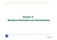 Bandpass Modulation and Demodulation 2-Digital Communications-Lecture Slides | Slides Digital ...