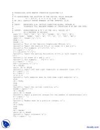 Trapezoidial With Newton Iteration-Numerical Analysis-MATLAB Code - Docsity