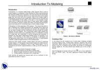 Introduction to Modeling-Computer Aided Drawing-Handout - Docsity
