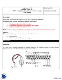 Software Interrupts and Real Time Interrupts and Hardware Interfacing-Computer Architecture and ...