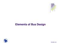 Elements of Bus Design-Assembly Language, Microprocessors and Computer ...