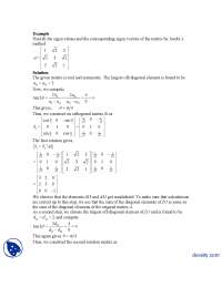 Example Of Power And Jacobis Method-Numerical Analysis-Lecture Handouts - Docsity