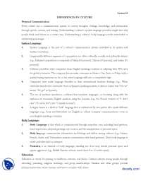 Diffrences in Culture Lesson 18-International Business-Lecture Handout ...