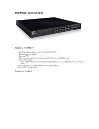 Dell PowerConnect 6224 - DELL Power Connect 6224 Documentation - Docsity
