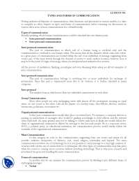 Types and Forms of Communication-Introduction to Mass Communication-Lecture Handout - Docsity