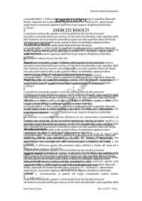 Esercizi Risolti di Idrostatica | Esercizi di Idraulica | Docsity