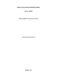 FAPEN- FACULDADE PARAENSE ENSINOCurso - Direito JORGE RIBEIRO DIAS ...