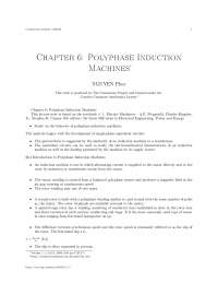 Chapter 6 polyphase induction machines, college study notes - Polyphase ...