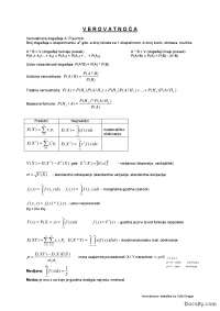 Verovatnoca-Skripta-Statistika-Informacioni sistemi2 - Docsity