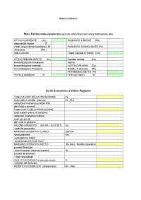 Schema di bilancio - Docsity