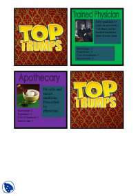 Medieval Top Trumps - History - Lecture Slides - Docsity