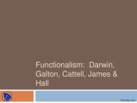 Functionalism - History and Systems - Lecture Slides - Docsity