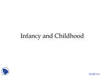 Infancy and Childhood - Introduction to Psychology - Lecture Slides ...