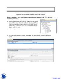 Submitting Work Items for Grading - Business Applications Development - Handout - Docsity