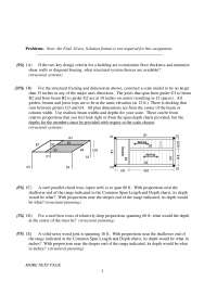 Structural Planning - Architectural Structures - Assignment | Exercises Structural Design and ...