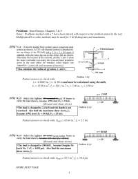 Shear Stress - Architectural Structures - Assignment - Docsity