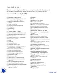 Load Combinations - Architectural Structures - Guide - Docsity