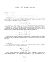 Gaussian Pillbox - Physics for Scientist and Engineers - Solved Past ...