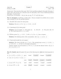 Bounded - Advanced Analysis - Solved Exam - Docsity