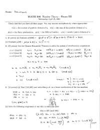 Chinese Remainder Theorem - Number Theory - Solved Exam - Docsity