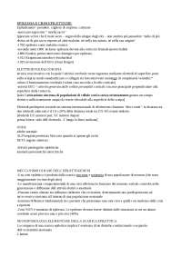 Epilessi e crisi epilettiche - Psicobiologia - Neuropsicologia - Docsity