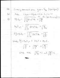 Matrix and Vector - Matrix Methods - Solved Exam - Docsity