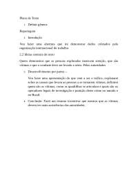 Plano de Texto - MODELO DE PLANO DE TEXTO - Docsity
