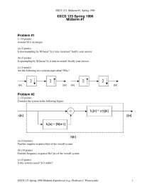 Time Invariant - Digital Signal Processing - Exam - Docsity