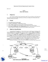 Finite State Machine - Components and Techniques for Digital Systems ...