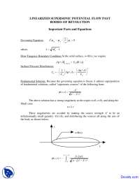 Important Facts and Equations - High Speed Aerodynamics - Lecture Notes ...