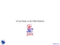 Case Study - Distributed Operating Systems - Lecture Slides - Docsity