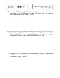 Labeled - Finite Math - Quiz - Docsity