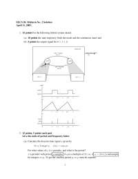 Multiple - Signals and Systems - Exam - Docsity