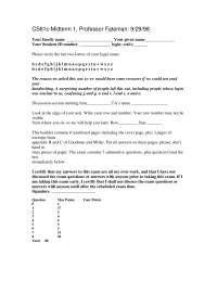 Assembly Language - Machine Structures - Exams - Docsity